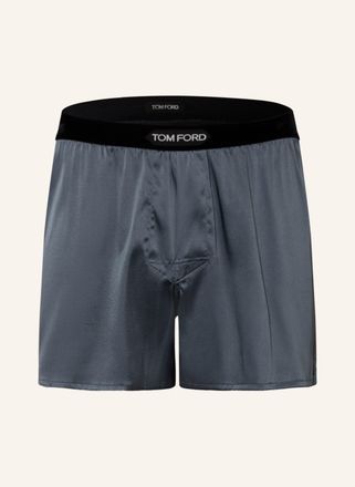 Tom Ford Boxershorts Aus Seide grau