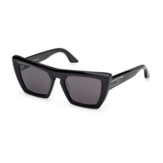 GCDS Mutiger Feline-Stil Sonnenbrille - - Accessories - Herren - Schwarzk - 51 MM