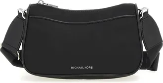 Michael Kors Umhängetasche Jet Set Medium aus Nylon-Gabardine mit Etui für Apple AirPods Pro MD TZ PCH XBODY W/STRAP, Black