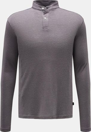 04651/ Herren - Henley-Shirt Guru grau