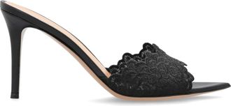 Gianvito Rossi Femme, Chaussures, Noir, Taille: 38 1/2 EU Yvonne Mule
