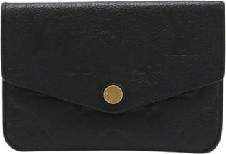 Louis Vuitton Porte-monnaie Monogram Empreinte doccasion - Femme - Pre-owned - Noir - Taille: ONE Size