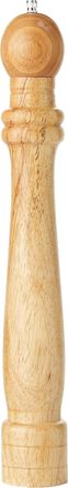 Premier Housewares Pfefferm&uuml;hle aus Gummibaum 38 cm, Rubberholz (Hevea), naturlich, 7x7x39