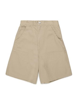 Maison Margiela Cotton Bermuda Shorts - Beige