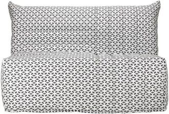 Les Tendances Bultex BECCI canapé convertible noir et blanc