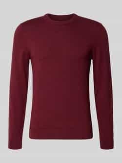 Mc Neal Strickpullover aus Baumwoll-Kaschmir-Mix mit Rundhalsausschnitt