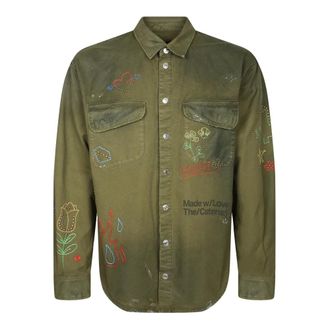 Dsquared2 Herren, Shirts, Gr&uuml;n, LGr&ouml;&szlig;e