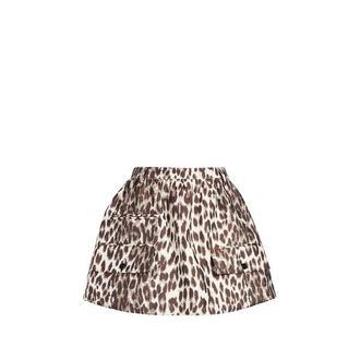 Baum Und Pferdgarten Short ample l&eacute;opard &agrave; poches