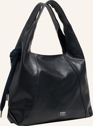 Bimba & Lola Bimba Y Lola Leder-Papiertasche schwarz