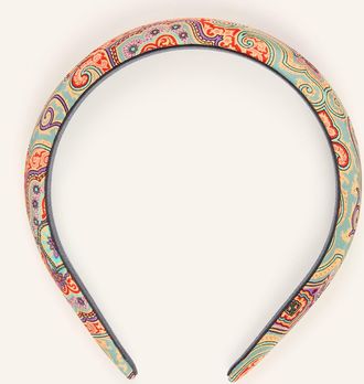 Etro Etro Haarreif Aus Seide grau