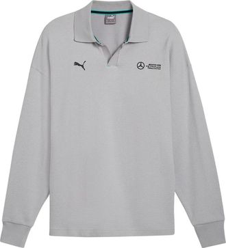 Puma x Mercedes AMG polo Petronas F1 Team à logo brodé - Gris