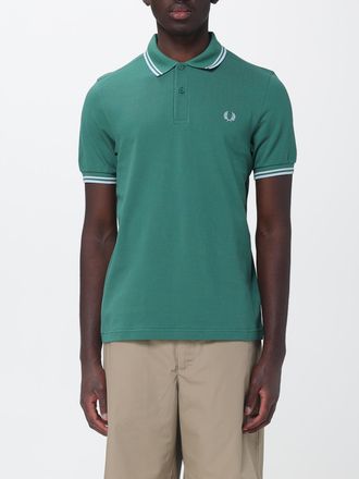 Fred Perry Polo Herren Farbe Emerald