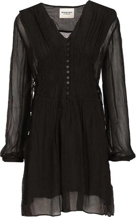 Isabel Marant Robe Courte - Noir
