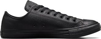 Converse Femme Chuck Taylor All Star Mono Leather Sneakers Basses, Noir Mono, 40 EU