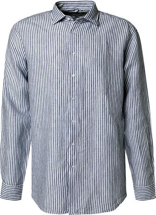 Seidensticker Seidensticker Herren Hemd blau Leinen