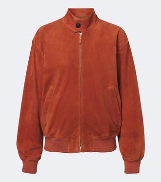 Tod's Veste bomber en daim