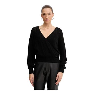 Guess V-Ausschnitt Strickware - - Knitwear - Damen - Schwarzk - M