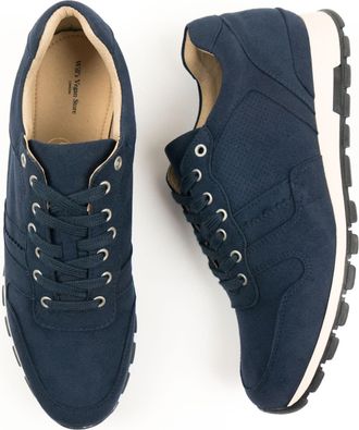 Will&rsquo;s Vegan Store Herren vegan Sneaker Milan Dunkelblau