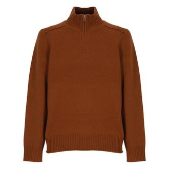 Guest In Residence Halbrei&szlig;verschluss-Rollkragenpullover - - Knitwear - Herren - Braun - M