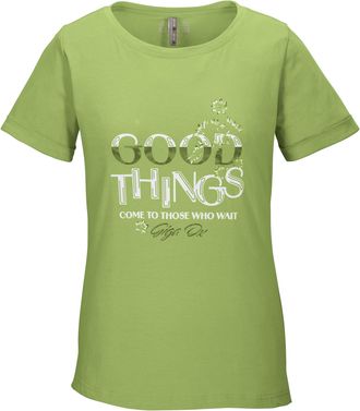 G.I.G.A. DX Damen GS 48 WMN TSHRT T Shirt Kurzarm, helles frühlingsgrün, 38 cm