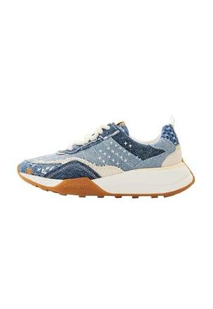 Desigual Femme Chaussures de Jogging Basket, Bleu, 41 EU