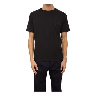 Etro Logo T-Shirt - - Tops - Herren - Schwarzk - L