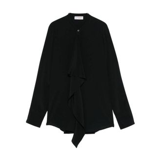 Alberto Biani Schwarze Hemden f&uuml;r M&auml;nner - - Blouses & Shirts - Damen - Schwarzk - XS