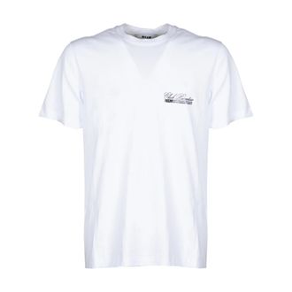 Msgm Club Paradiso T-Shirt - - Tops - Herren - Wei&szlig; - M