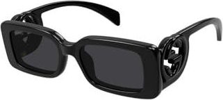 Gucci Lunettes de Soleil GG1325S Black/Grey 54/19/140 femme