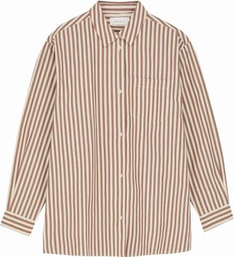 Skall Studio Femme, Blouses et Chemises, Brun, Taille: 42 FR Edgar Shirt