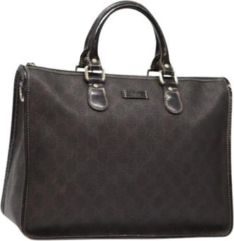Gucci Pre-owned Toile sacs-main - Femme - Pre-owned - Brun - Taille: ONE Size