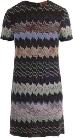 Missoni Femme, Robes, Multicolore, Taille: 42 FR Mini-robe