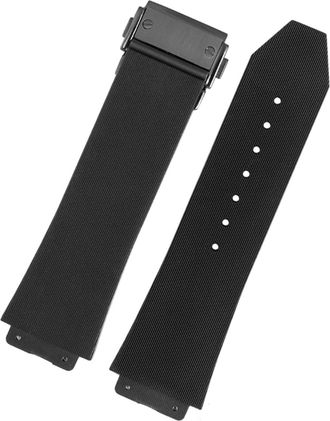 Generic Uhrenarmband f&uuml;r Big BANG, Silikon, 25 x 19 mm, wasserdicht, Herrenuhrenarmband, Kette, Uhrenzubeh&ouml;r, Gummi-Uhrenarmband