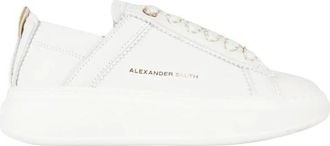 Alexander Smith Femme, Chaussures, Blanc, Taille: 39 EU Wembley Baskets