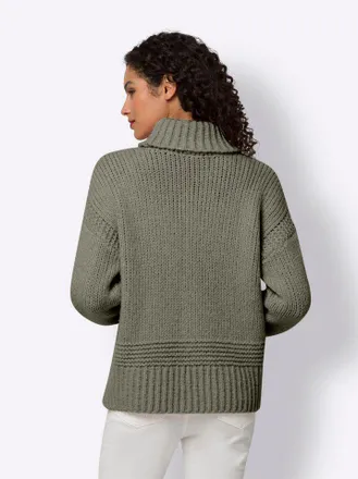 Heine Strickpullover Pullover Langarm Strukturstrick