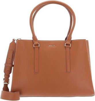 Calvin Klein CK Elevated Tote L Cognac