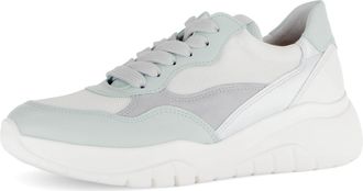 Gabor Damen Low-Top Sneaker, Frauen Halbschuhe,schn&uuml;rschuhe,schn&uuml;rer,stra&szlig;enschuhe,Strassenschuhe,Sportschuhe,Mint Kombi,35.5 EU / 3 UK
