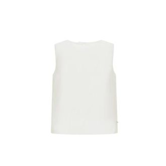 Herno Blusa Detaill&ouml;sung Schleifen - - Tops - Damen - Wei&szlig; - L