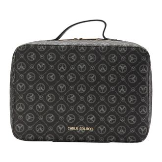 Carlo Colucci Kosmetiktasche zum h&auml;ngen Cramarossa - - Bags - unisex - Schwarzk - ONE SIZE