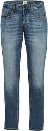 Camel Active Herren Slim Fit 5-Pocket Jeans Blau, Menswear-38/34 Pantalons, Bleu, 38W / 34L Homme