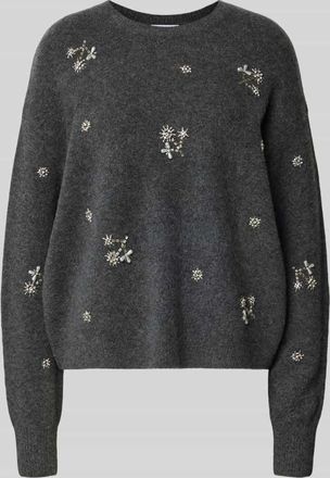 Jake*s Pullover mit Perlenapplikation von Jake*s K106-EmbelPull