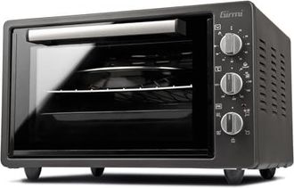 Girmi FE37 Grancotto Four &eacute;lectrique &agrave; convection, 300&deg;C, 37 litres, 1500 W, Grille en inox, Minuterie 90 min, Thermostat r&eacute;glable, Fonctions cuisson basiqu
