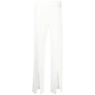 SIMKHAI Wei&szlig;e Casual Hose mit Schlitz - - Trousers - Damen - Wei&szlig; - M