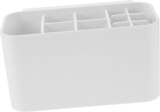 Cabilock Zahnb&uuml;rstenhalter F&uuml;r Wand Elektrischer Zahnb&uuml;rstenst&auml;nder Badezimmer-Organizer Aus Abs-Material Robust Und Bruchfest Mit Selbstentleerenden L&ouml;chern F