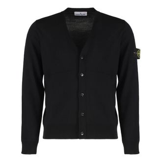 Stone Island Herren, Strickwaren, Schwarzk, XLGr&ouml;&szlig;e