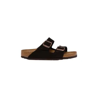 Birkenstock Arizona Soft Footbed Narrow Fit - Femme - Chaussures - Brun - Taille: 38 EU