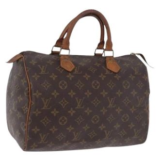Louis Vuitton Pre-owned Speedy 30 - Femme - Pre-owned - Brun - Taille: ONE Size