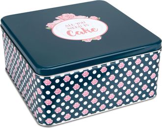 St&auml;dter Keksdose All you need is Cake 21x21x10 cm