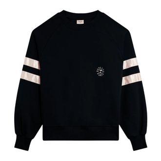 Repetto Satin Sweatshirt - - Sweatshirts & Hoodies - Damen - Schwarzk - L