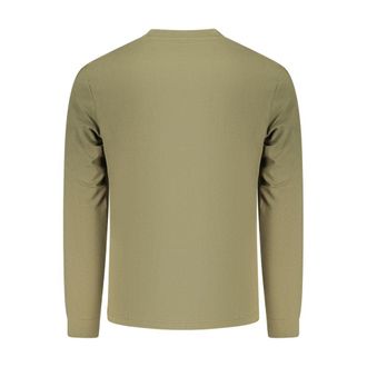 Napapijri Logo-Embossed Cotton T-Shirt - Green